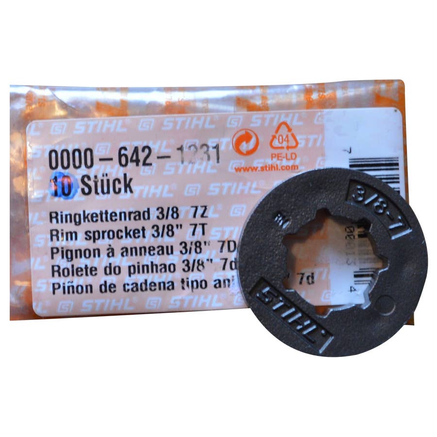 STIHL 3/8"" 7T Chainsaw Chain Rim Sprocket