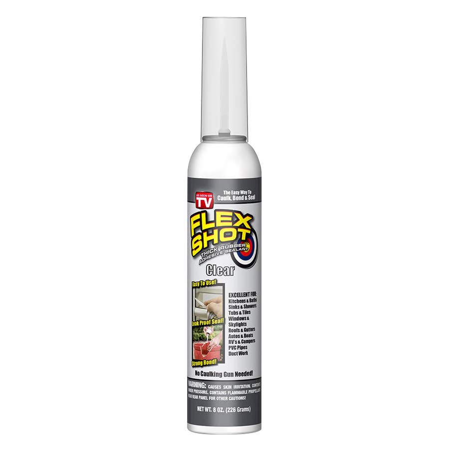 Flex Seal Flex Shot Adhesive Rubber Sealant