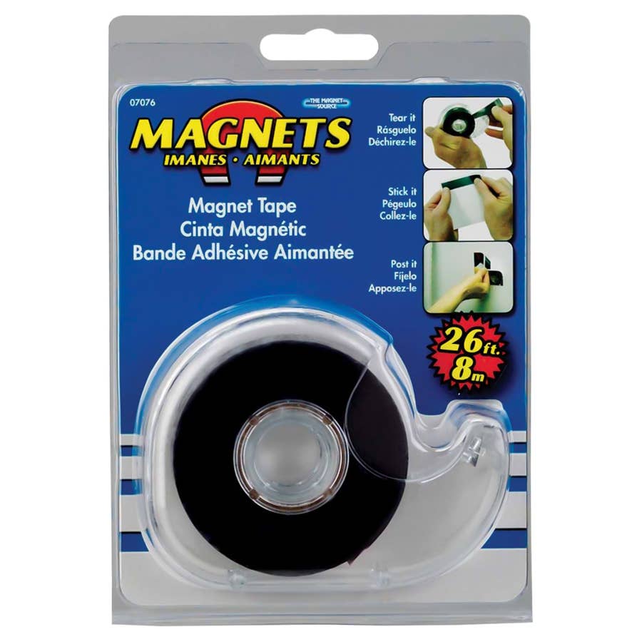 Master Magnetics Flexible Magnetic Tape Dispensor - .75""x26'