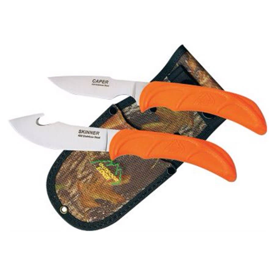 Outdoor Edge Wild Pair Skinner & Caping Knives
