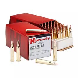 Hornady Varmint Express Ammunition 223 Remington 55 Grain V-Max Box of 50
