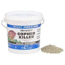 Motomco Gopher Killer Bait- 5 Lbs.