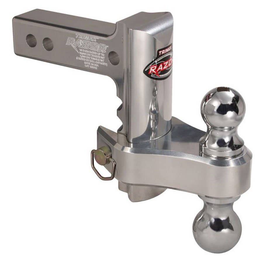 Trimax Aluminum 6"" Adjustable Hitch