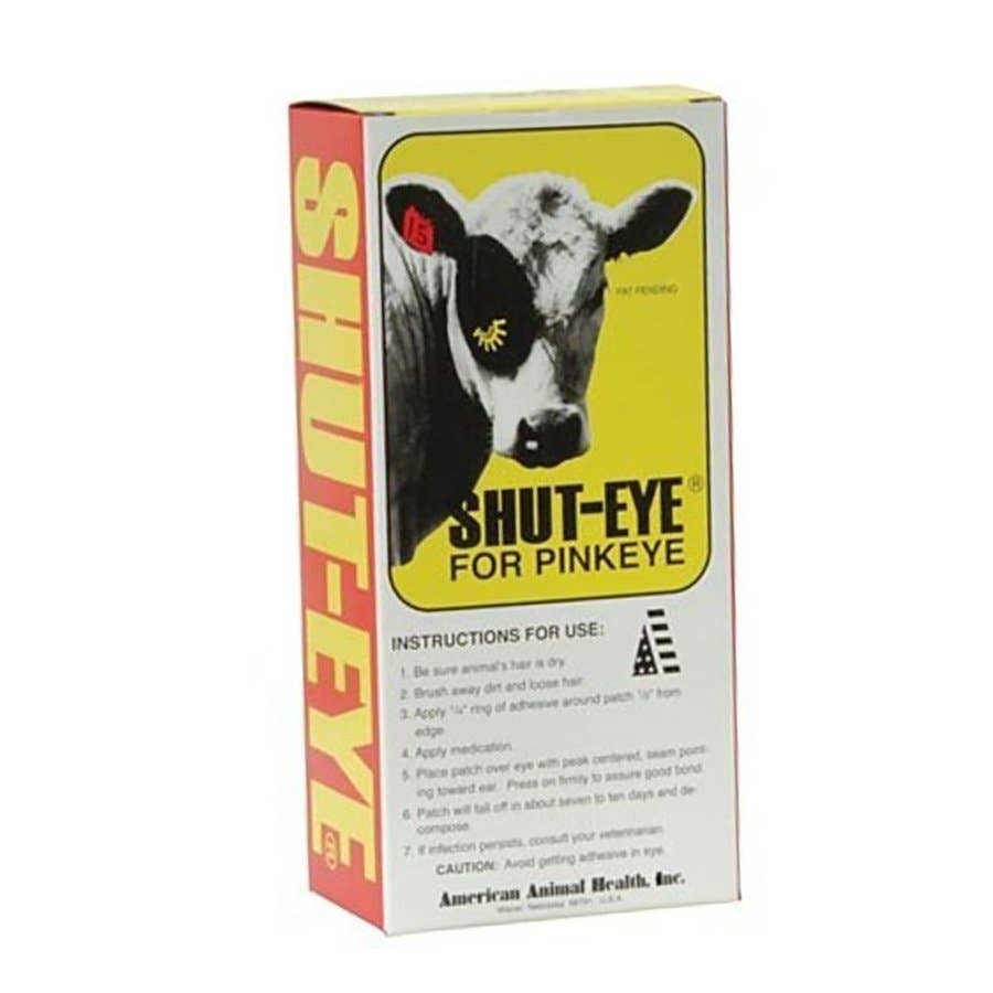 Shut-Eye for Pinkeye in Cattle 10 Eye Patches