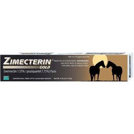 Merial Zimecterin Gold Paste Horse Wormer