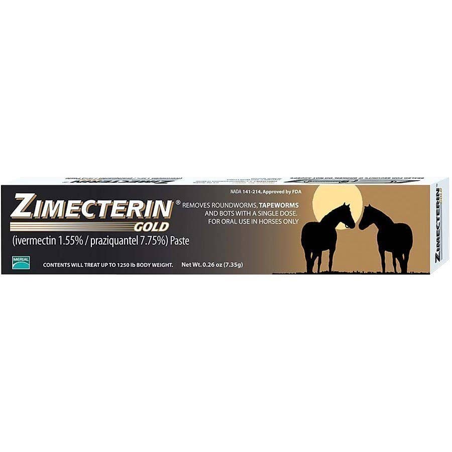 Merial Zimecterin Gold Paste Horse Wormer
