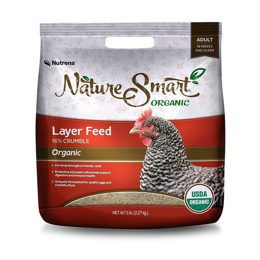 Nutrena Nature Smart Organic 16% Crumble Layer Feed