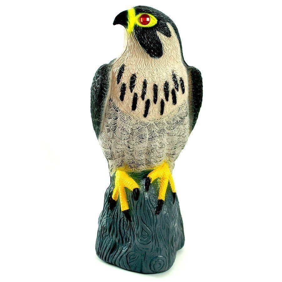 Bird-X Peregrine Falcon Decoy with Reflective Eyes