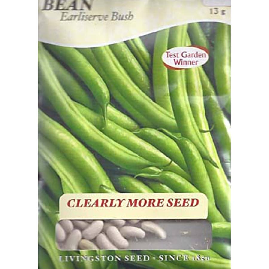 Livingston Seed Earliserve Bush Bean Seed