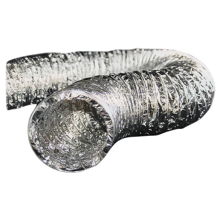 Builder's Best Silver Dryer Duct - 4"" x 8'