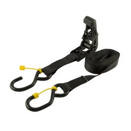 Erickson 1"" x 15' Soft Ratcheting Strap with Cap Locks - 1300 lbs (4 ...