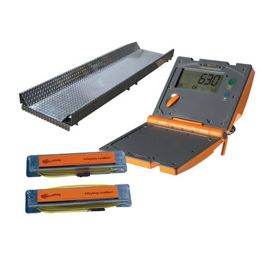 Gallagher Livestock Scale, Alleyway Loadbars and Platform Package
