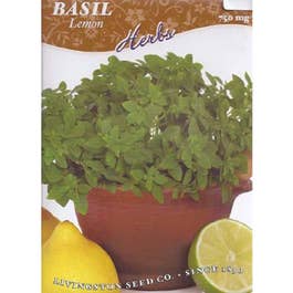 Livingston Seed Lemon Basil Herb Seed