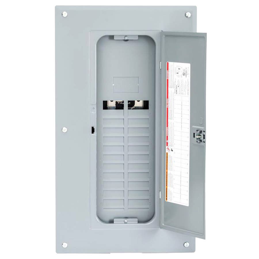 Square D - HOM816M100PRB Homeline Load Center with Cover, 100-Amp ...