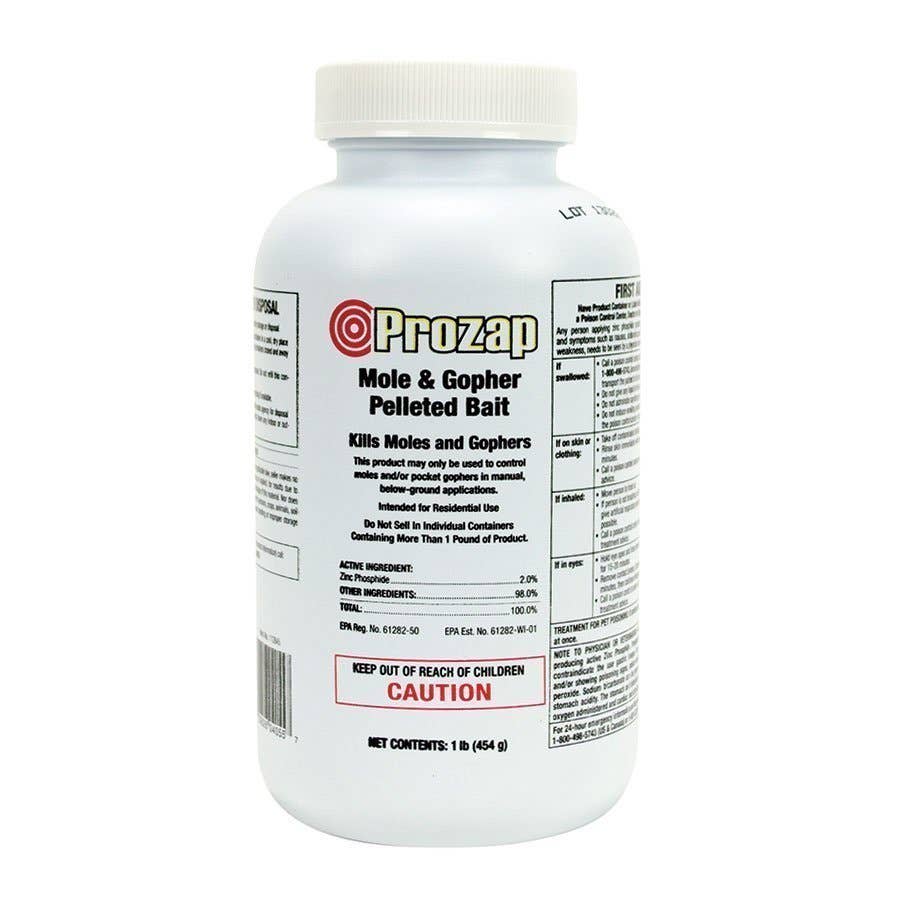 Neogen Prozap Mole and Gopher Pelleted Bait - 1 Lb.