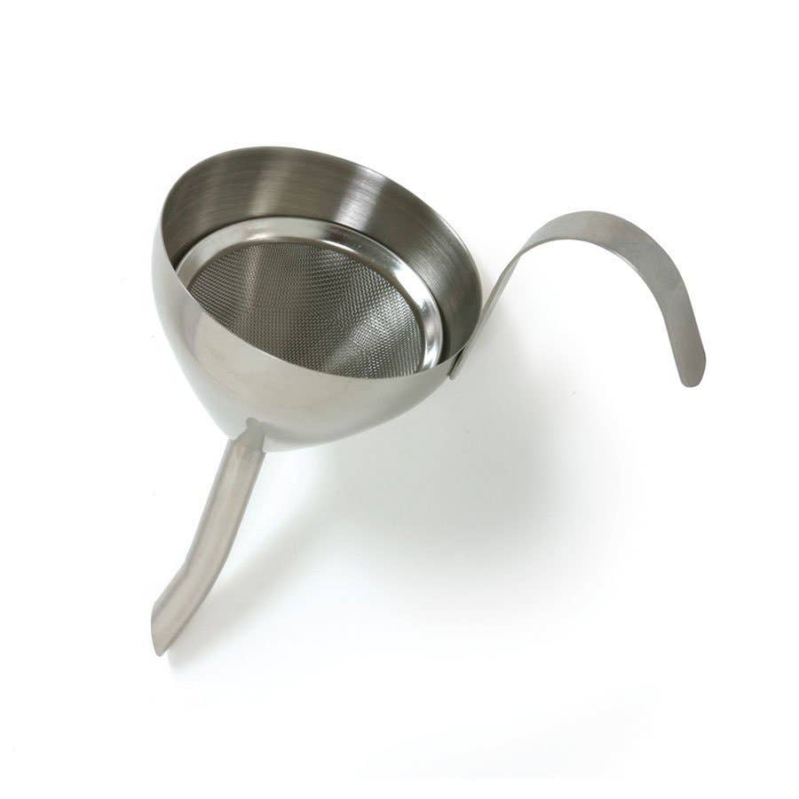 Norpro Stainless Steel Funnel with Strainer