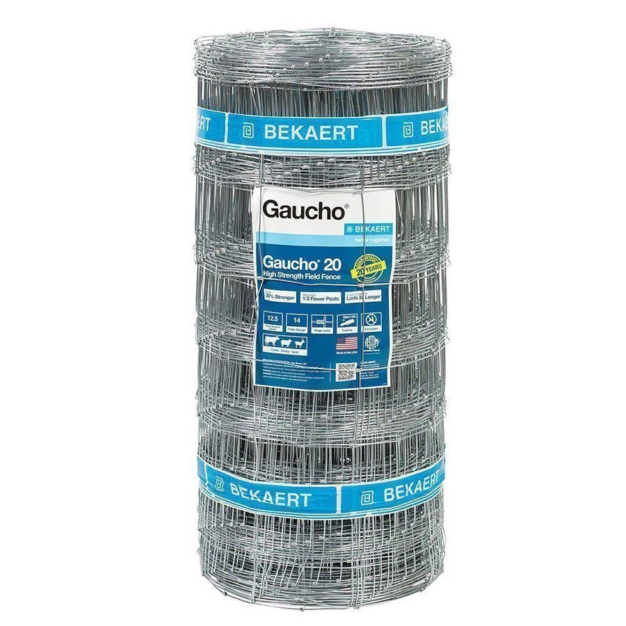 Bekaert Gaucho 14 Ga. High Strength Field Fence - 330' Roll
