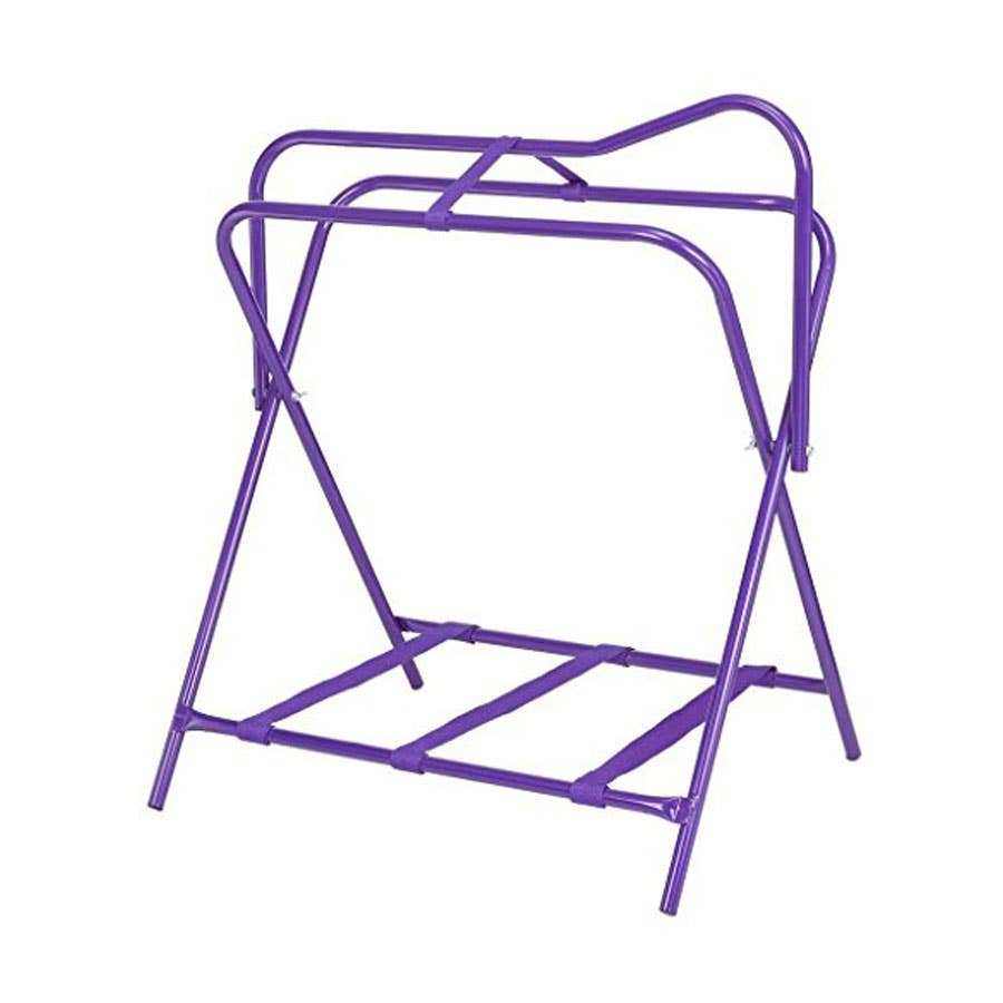 Foldable Saddle Rack - Purple