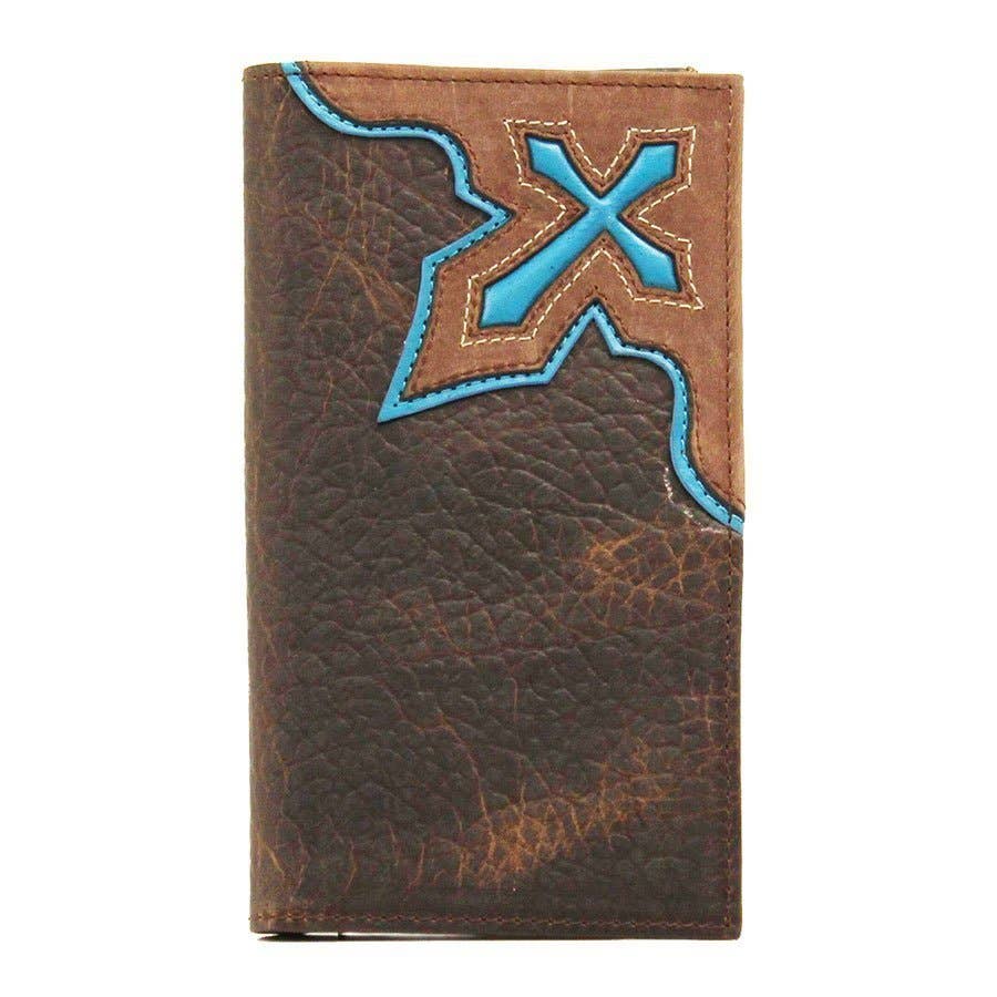 Nocona Men's Bold Cross Rodeo Wallet