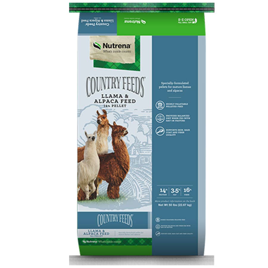 Nutrena Country Feeds Llama & Alpaca Feed - 50 lb