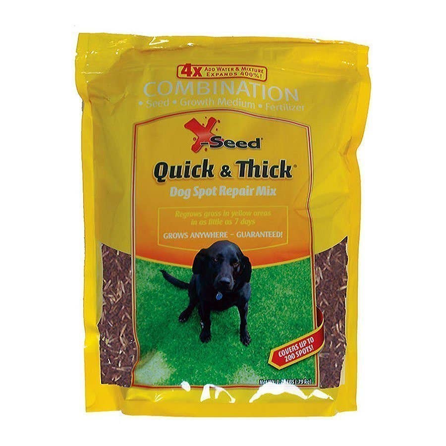 X-Seed Quick and Thick Dog Spot Repair Lawn Seed Mixture 1 3/4 Lbs.
