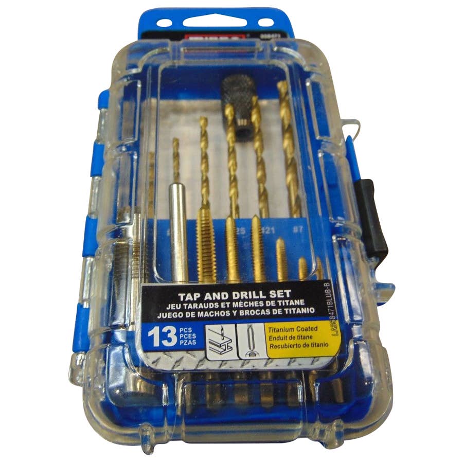 MIBRO SAE Tap and Drill Set - 13 pcs