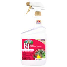 Bonide Bt Thuricide Worm and Caterpillar Control RTU - 32 Oz.