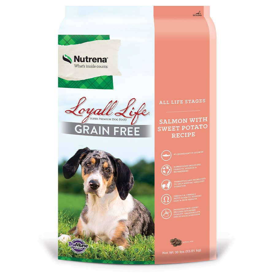 Loyall Life Grain Free Salmon with Sweet Potato Recipe Dog Food - 30 lb