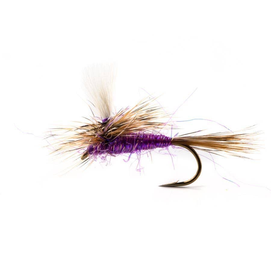 Parachute Adams Sparkle Purple Fly
