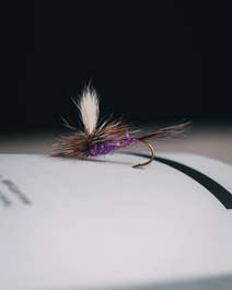 Parachute Adams Sparkle Purple Fly