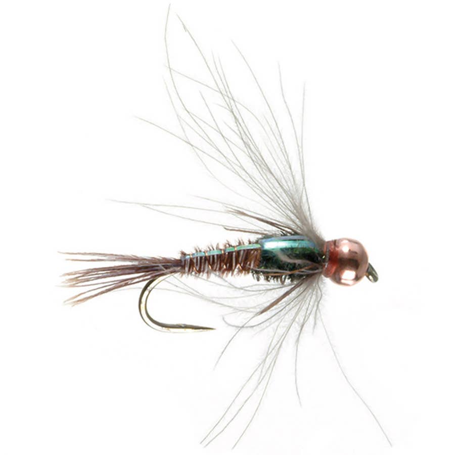 Umpqua CDC Flashback Pheasant Tail Tungsten Bead Head Fly- Copper Bead ...