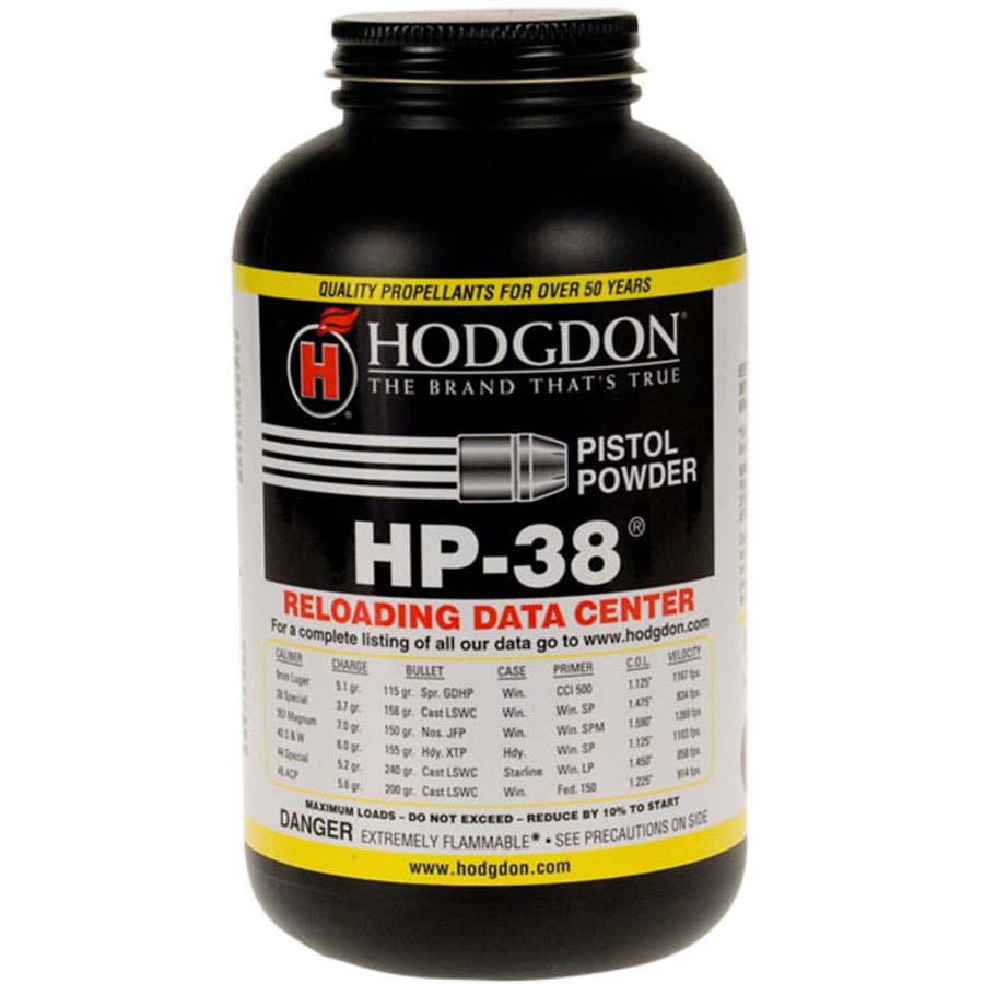 Hodgdon HP-38 Shotgun and Pistol Powder - 1 lb