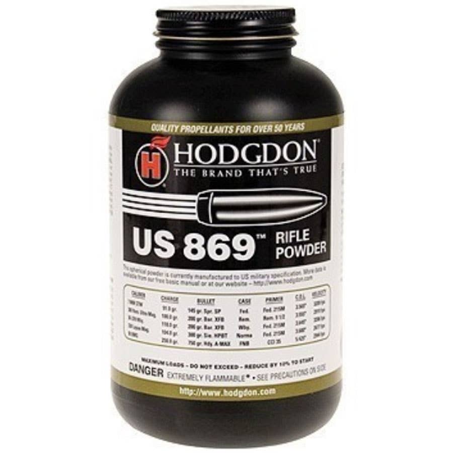 Hodgdon US-869 Spherical Rifle Powder - 1 lb