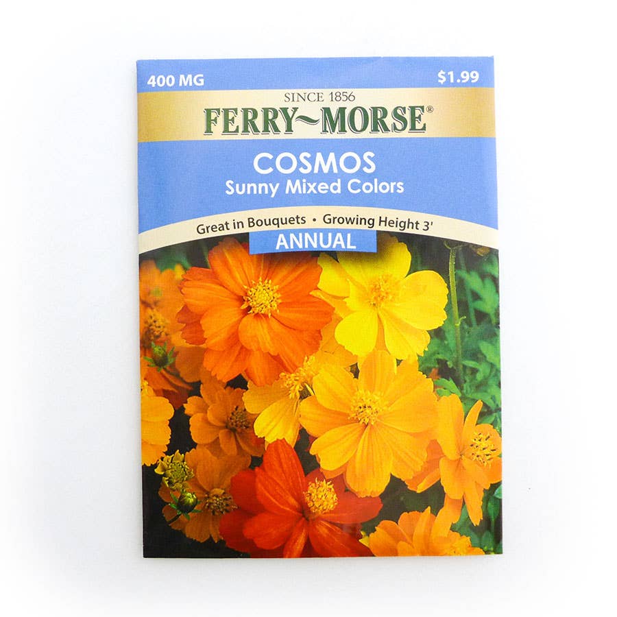 Ferry-Morse Cosmo Sunny Mixed Colors Seed