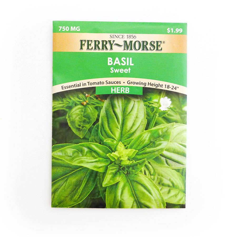 Ferry-Morse Herb Basil Sweet Italian Seed