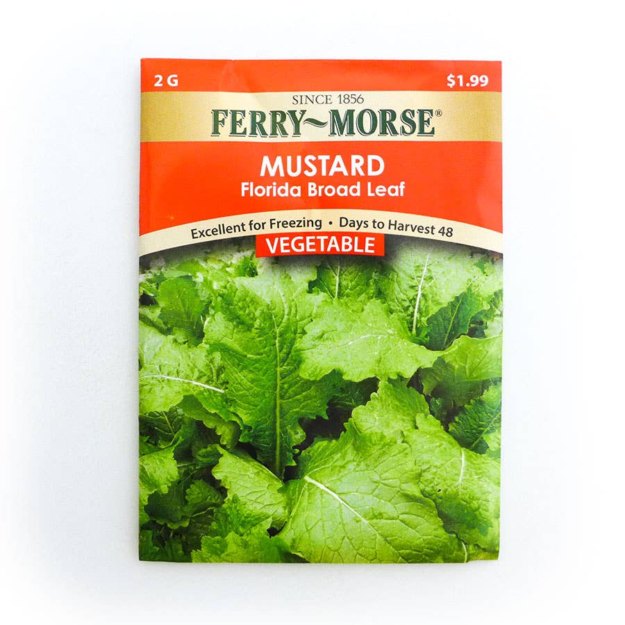 Ferry-Morse Mustard Florida Broadleaf Seed