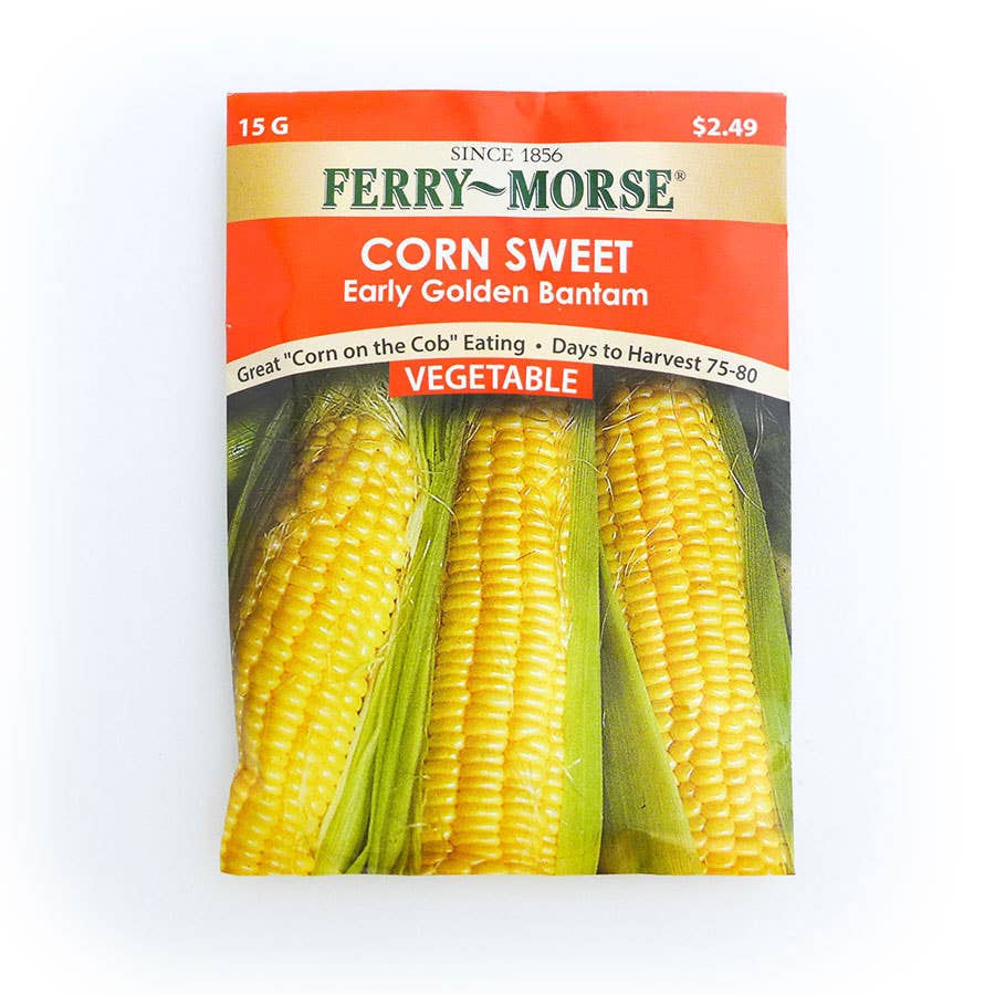 Ferry-Morse Sweet Corn Early Golden Bantam Hybrid