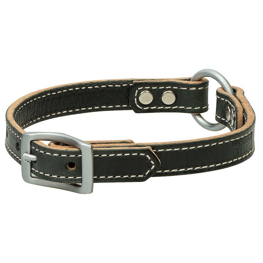 Weaver Ring-In-Center English Bridle Leather Dog Collar