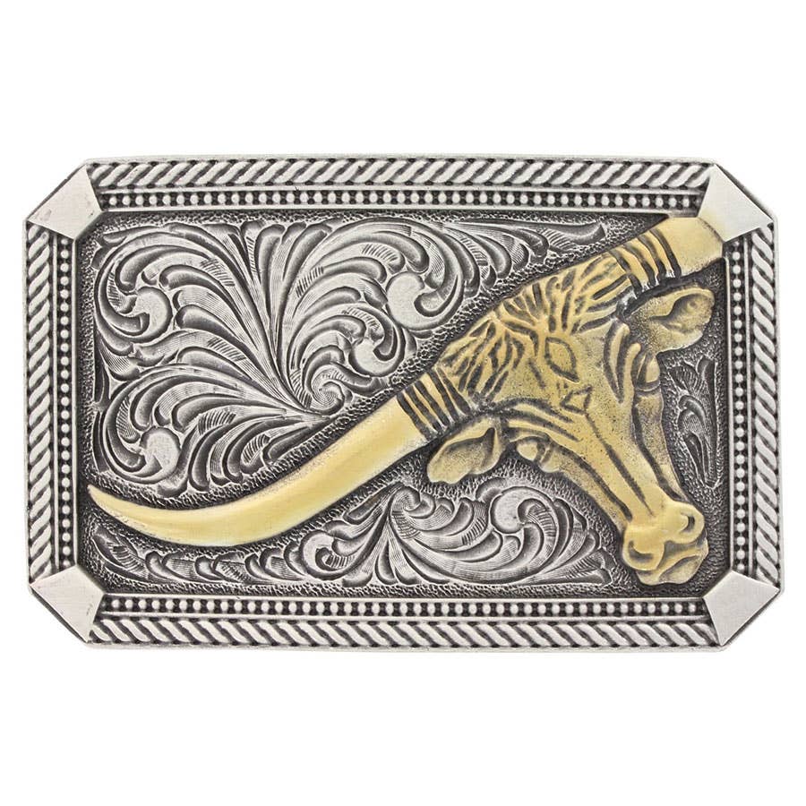 Montana Silversmiths Classic Impressions Two Tone Twisted Rope and ...