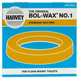 Harvey 1 Plain Wax Ring