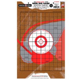 Thompson Target Life-Size Deer Vitals Target - 10 pk