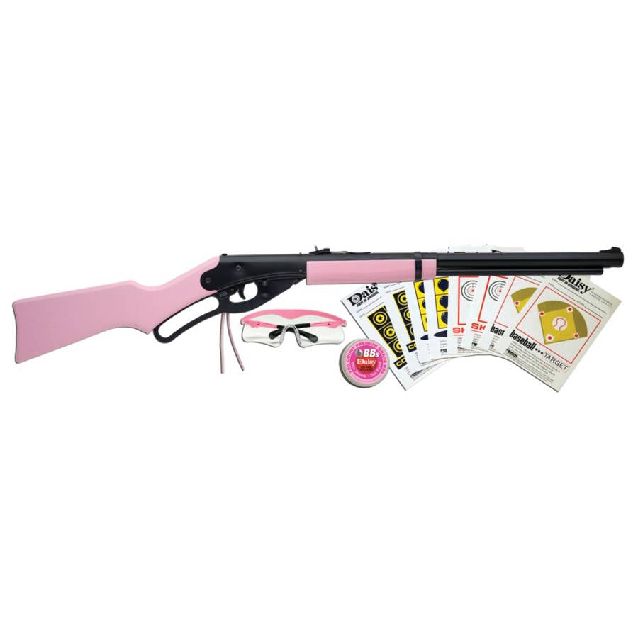 Daisy Pink Youth Lever Action Fun Kit Air Rifle