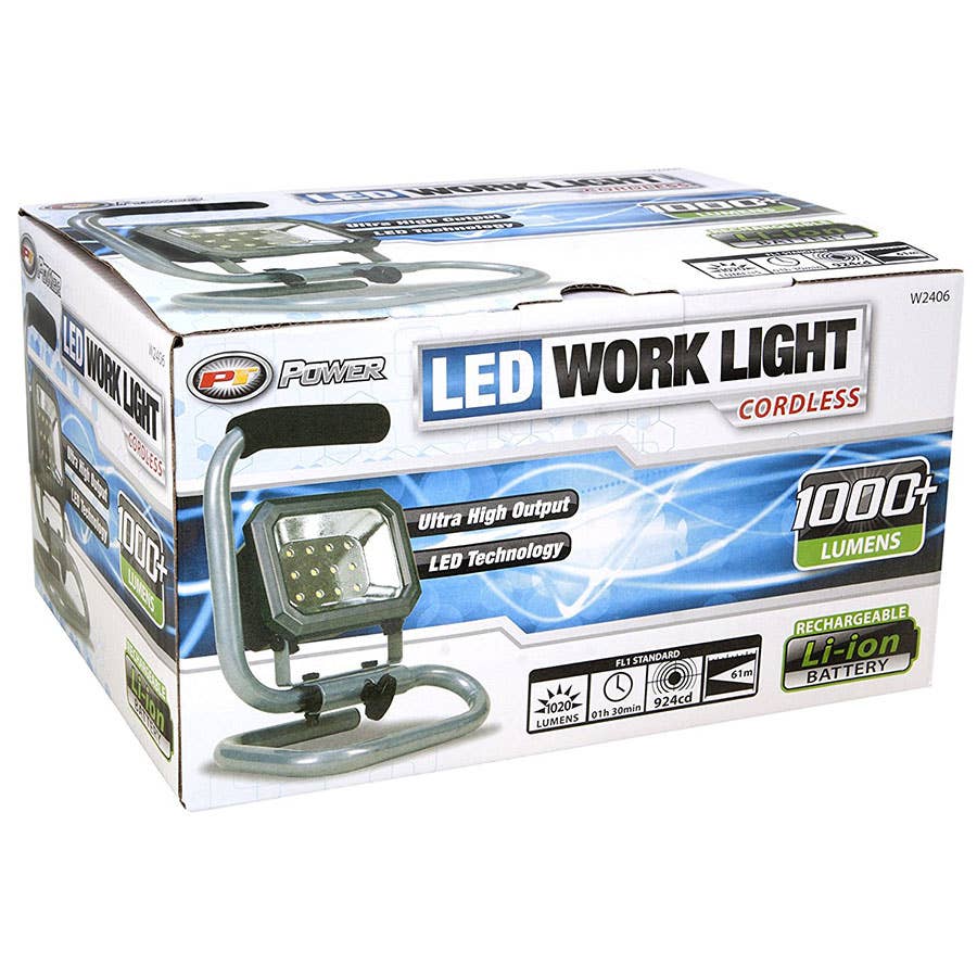 Wilmar Performance Tool Li-Ion LED Work Light - 1000 Lumens