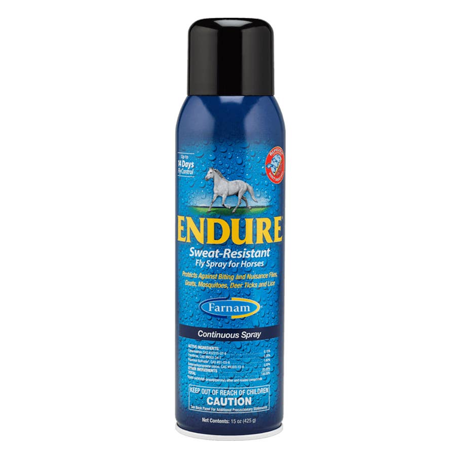 Farnam Endure Sweat-Resistant Fly Spray for Horses - 15 oz