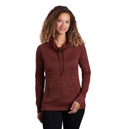 Kuhl Women's Long Sleeve Lea Pullover - Mulberry