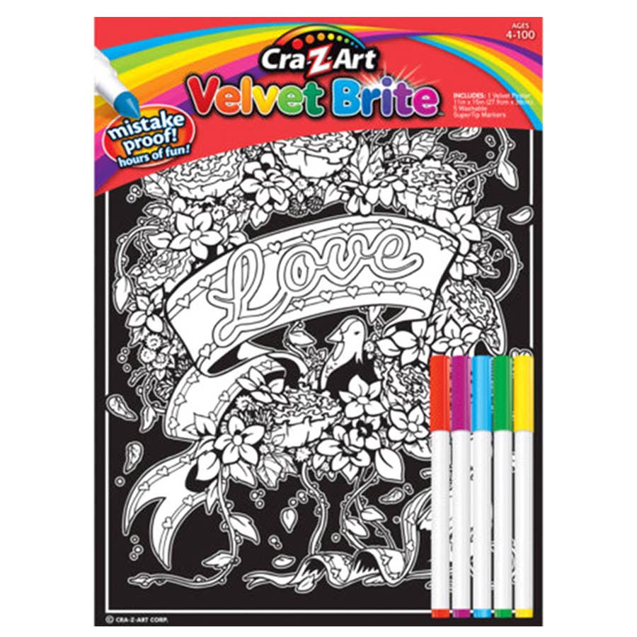velvet coloring posters