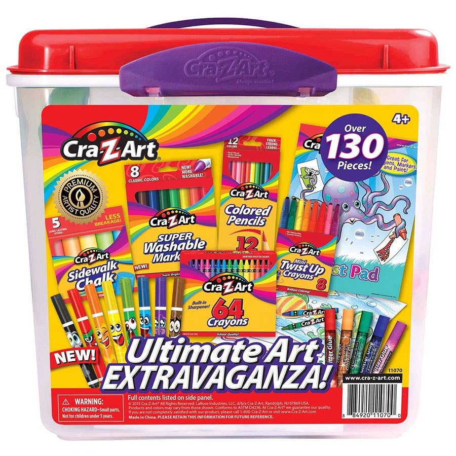craz e art crayons