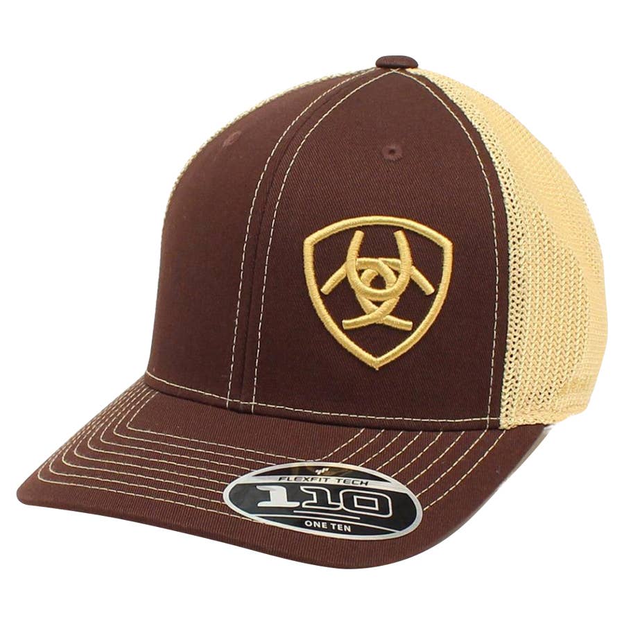 Ariat Men's Offset Logo Accent Baseball Cap