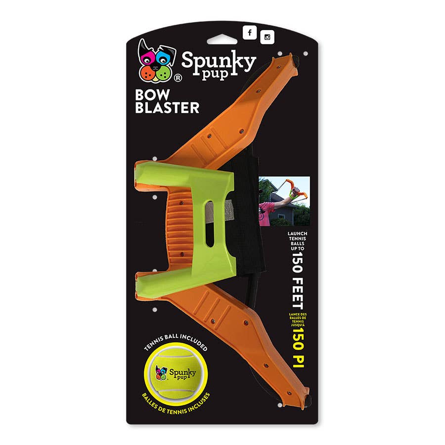Spunky Pup Bow Blaster Dog Toy