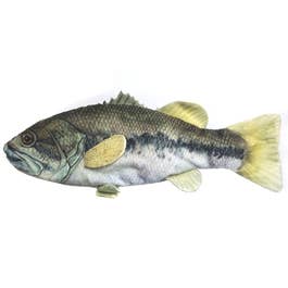 Steel Dog Toy - Fish w/Rope